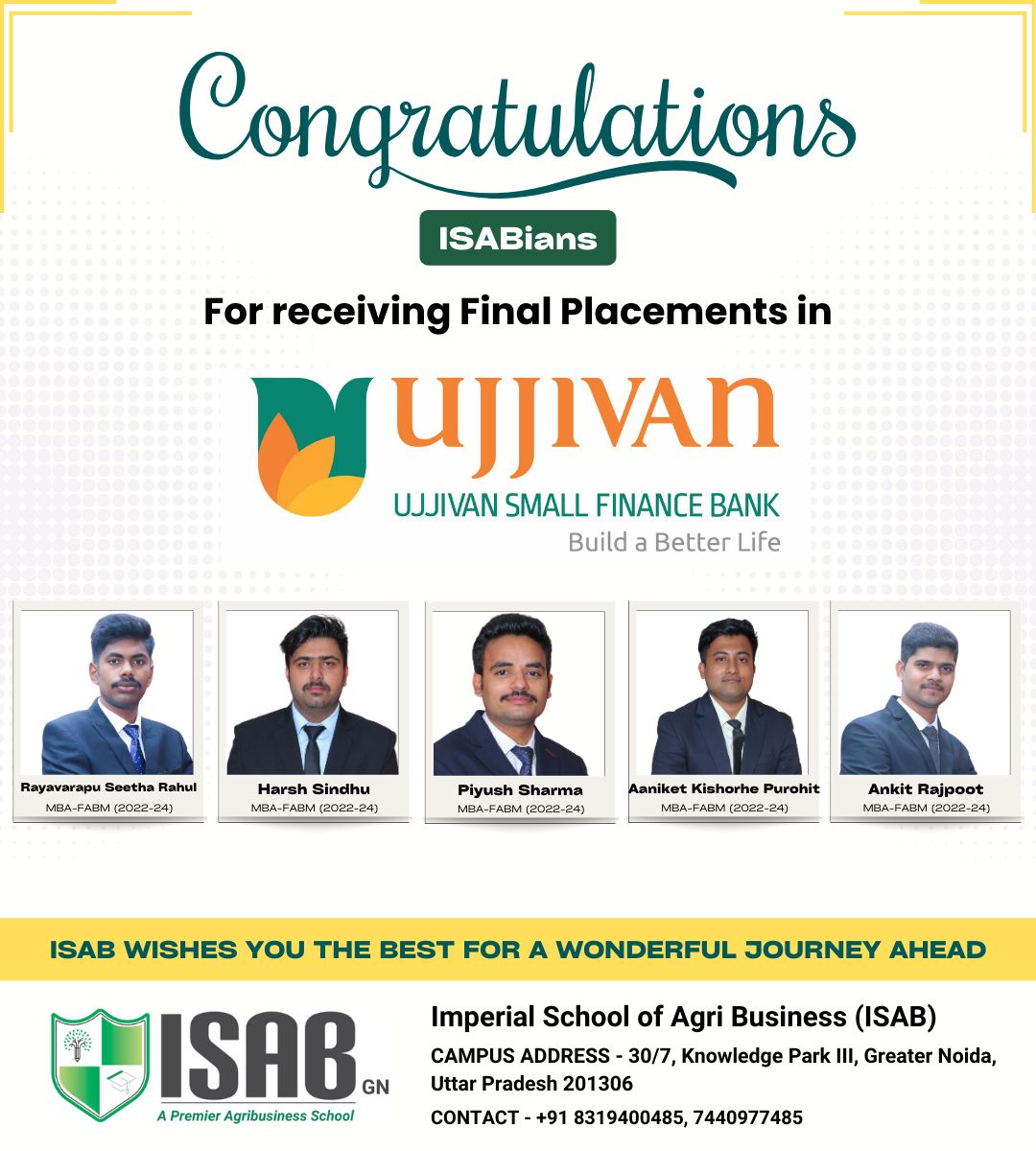 Success Gallery | ISAB Greater Noida